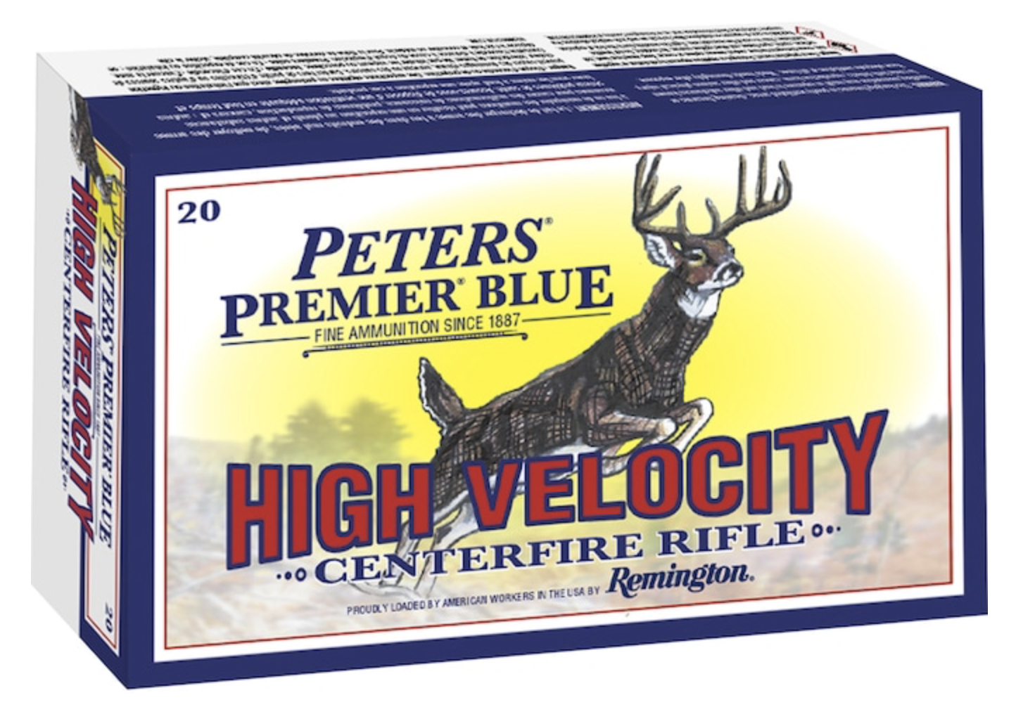 Remington Peters Premier Blue 7mm Remington Magnum Ammo 150 Grain ...